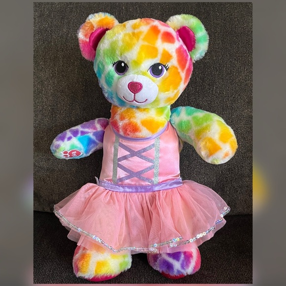 Build-A-Bear | Toys | Build A Bear Lisa Frank Theme Multicolored Design ...